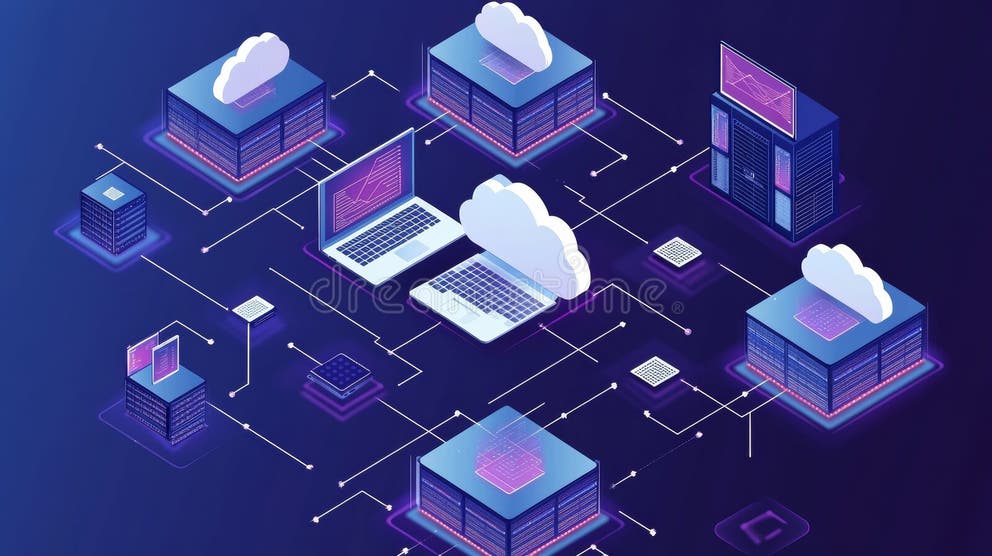 160 Isometric Datacenter Stock Photos - Free & Royalty-Free Stock ...