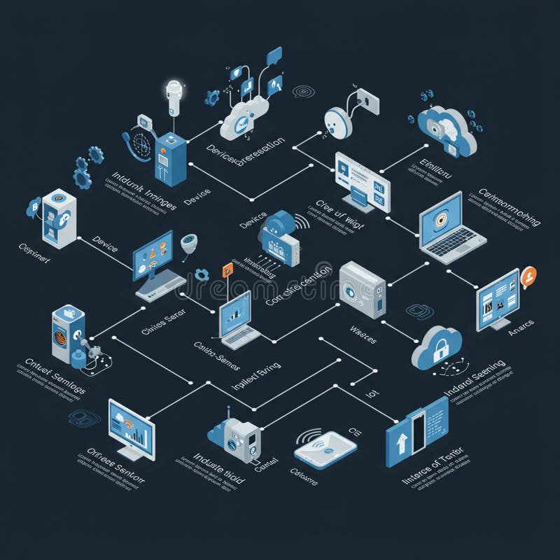 Technologies Isometric Icons Collection Stock Illustrations – 131 Technologies Isometric Icons ...