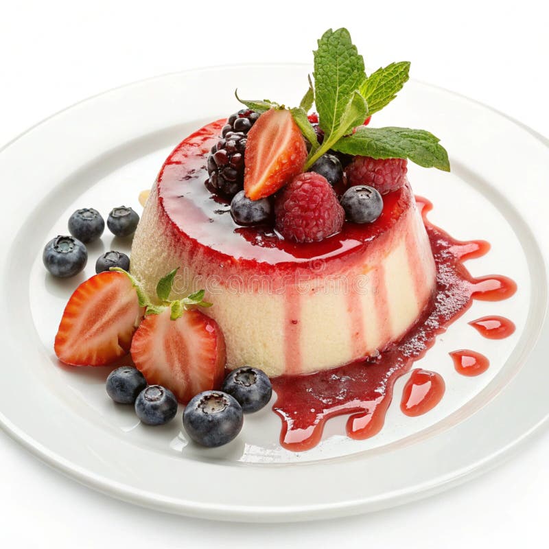 Isometric Dessert Isolated on White Background Stock Illustration ...