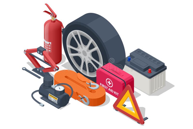 Essential Car Maintenance Tools Stock Illustrations – 304 Essential Car ...