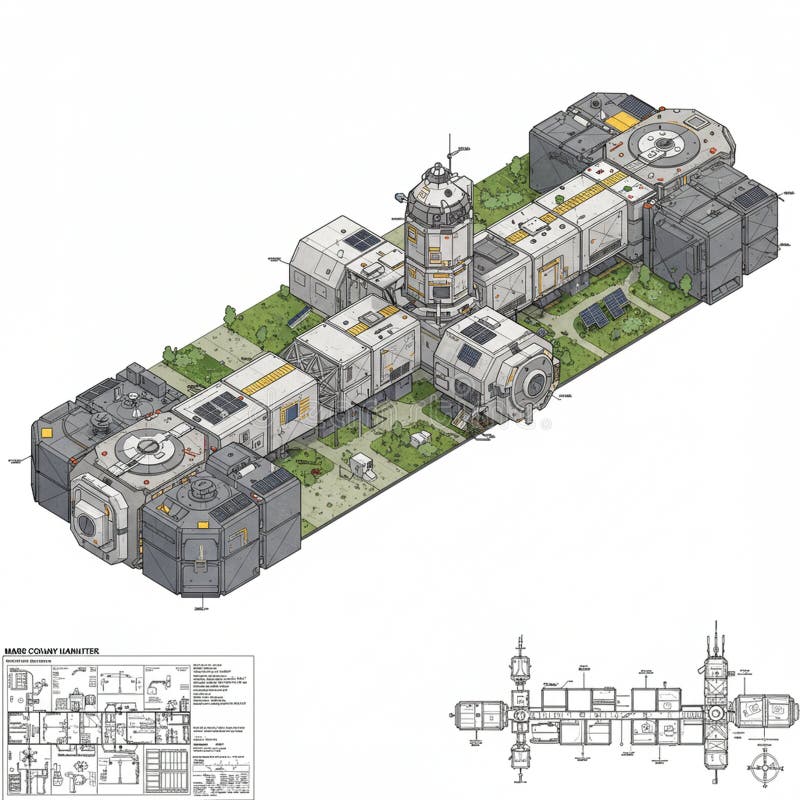 Modular Space Station Stock Illustrations – 345 Modular Space Station Stock Illustrations ...