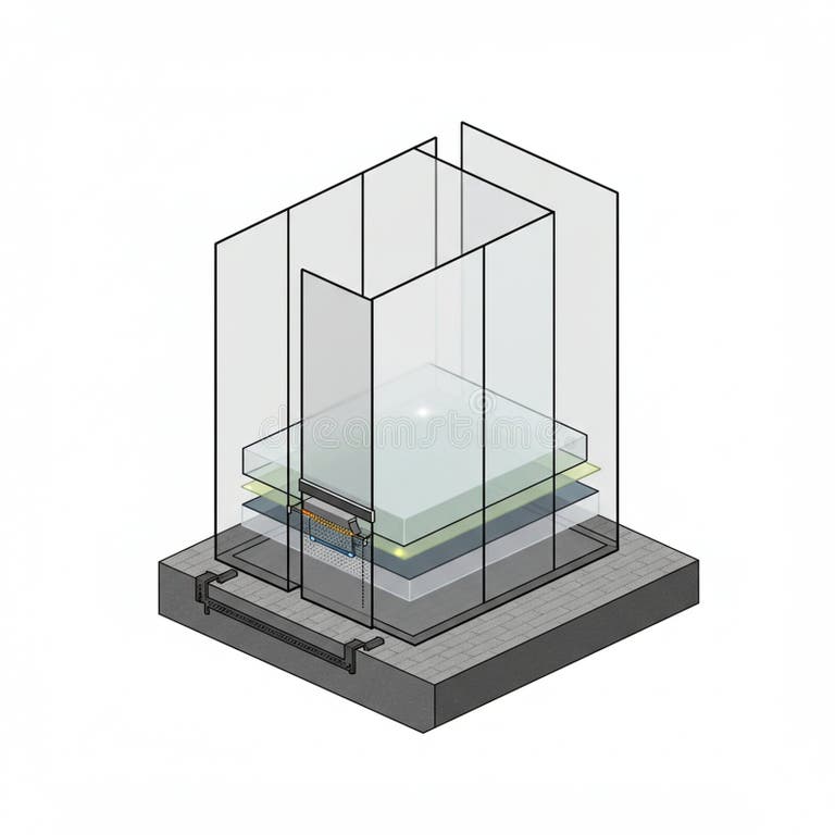 Layered Cube Structure Stock Illustrations – 822 Layered Cube Structure ...