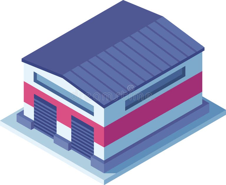 Isometric Warehouse Doors Stock Illustrations – 144 Isometric Warehouse ...