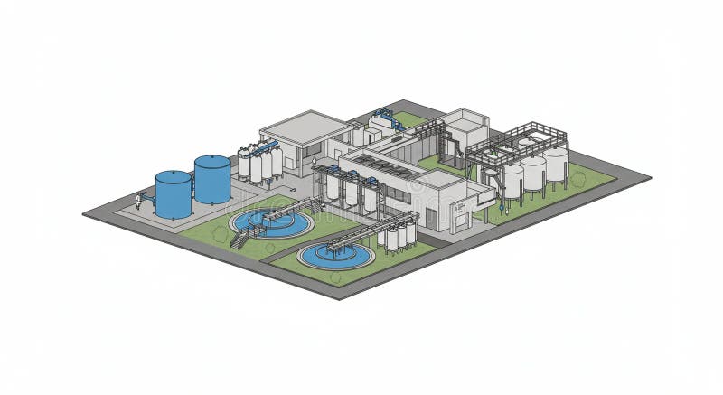 Isometric Storage Tanks Stock Illustrations – 592 Isometric Storage ...