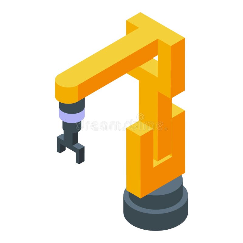 Isometric Robotic Arm Stock Illustrations – 1,754 Isometric Robotic Arm ...