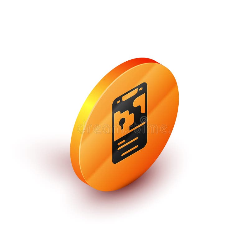 Isometric Infographic of City Map Navigation Icon Isolated on White ...