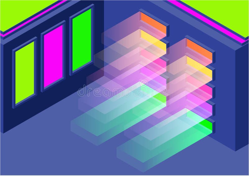 Isometric Infographics Steps Stock Vector - Illustration of info, icon ...