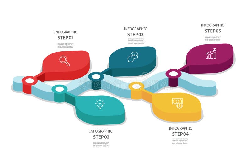 Isometric Process Timeline Stock Illustrations – 1,644 Isometric ...
