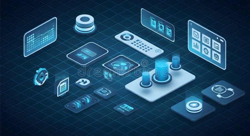 Isometric User Interface Stock Illustrations – 13,399 Isometric User ...
