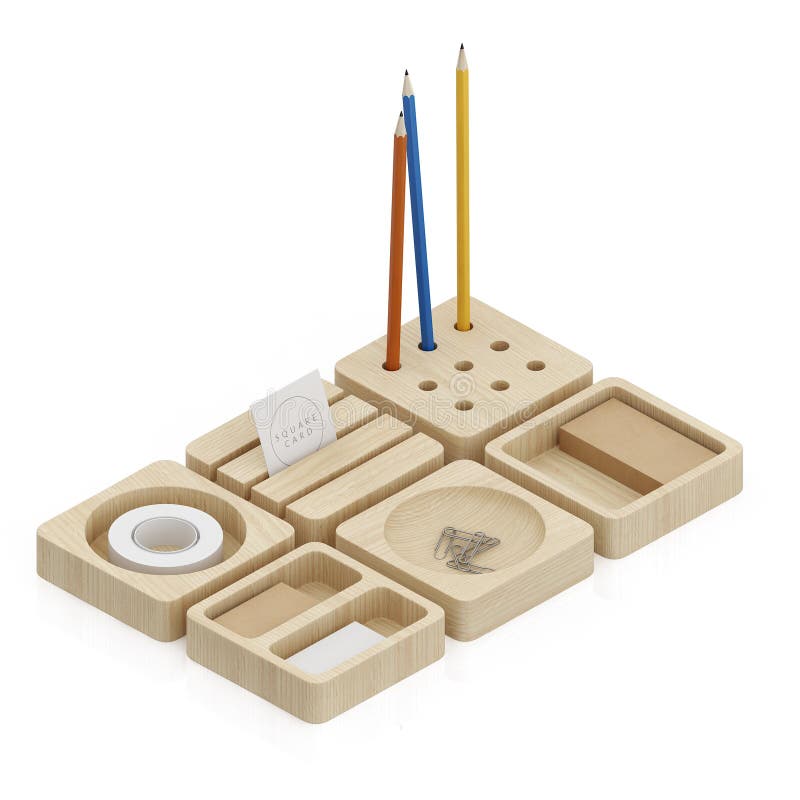 Isometric Interior Decoration 3D Rendering Stock Illustration ...