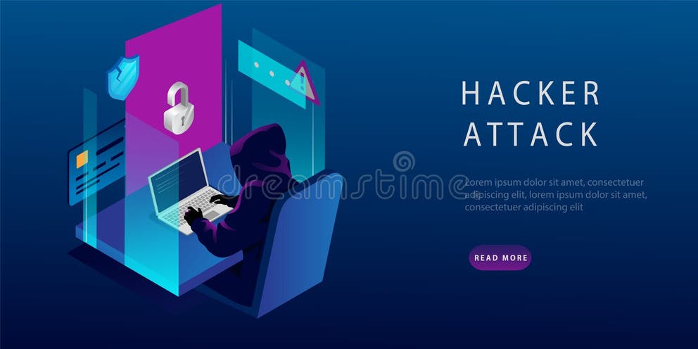 Hacker Attack Technology Stock Illustrations – 36,264 Hacker Attack ...