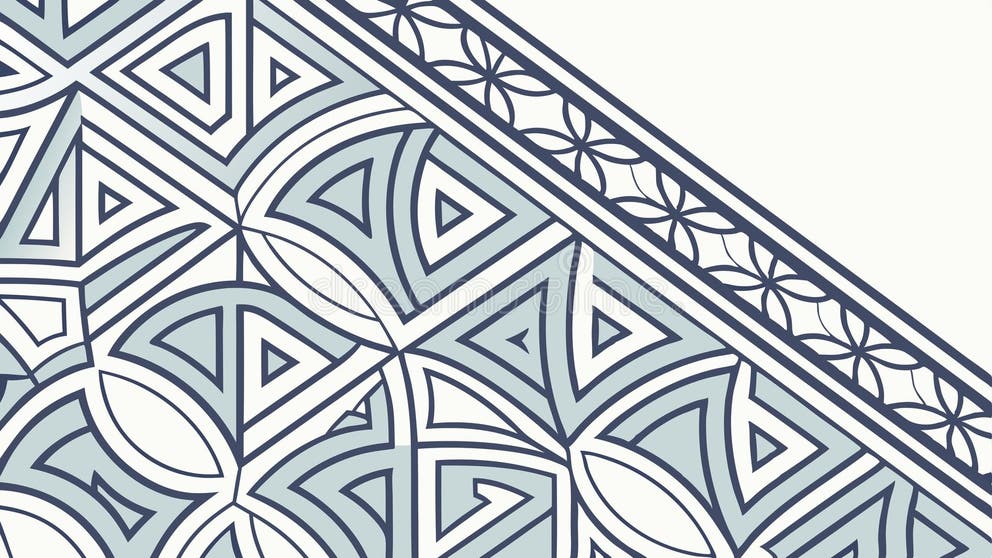 Isometric Intricate Circular Pattern, Abstract Ornamental Design ...