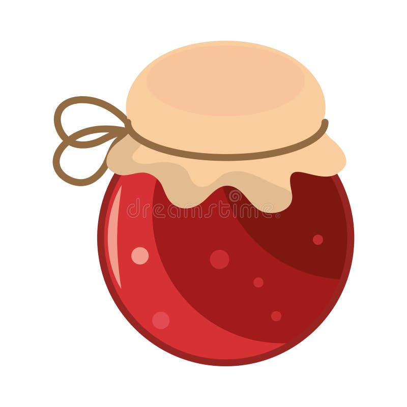 Isometric jam jar stock vector. Illustration of isolated - 265641767
