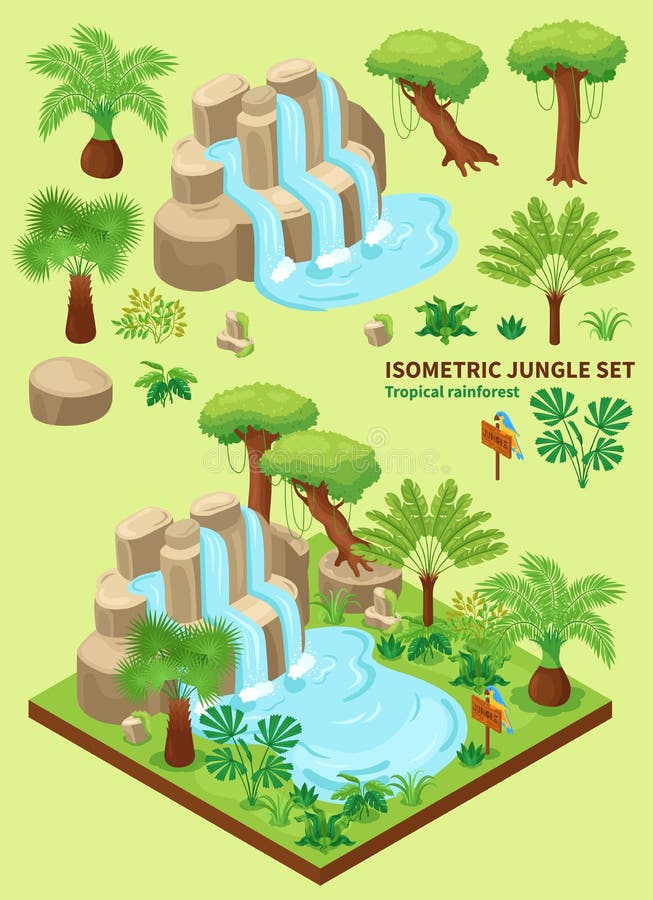 Jungle Elements Vector