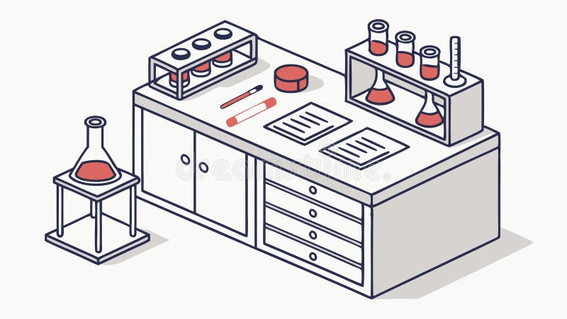 Isometric Laboratory Interior Science Research Vector, Vector Design ...