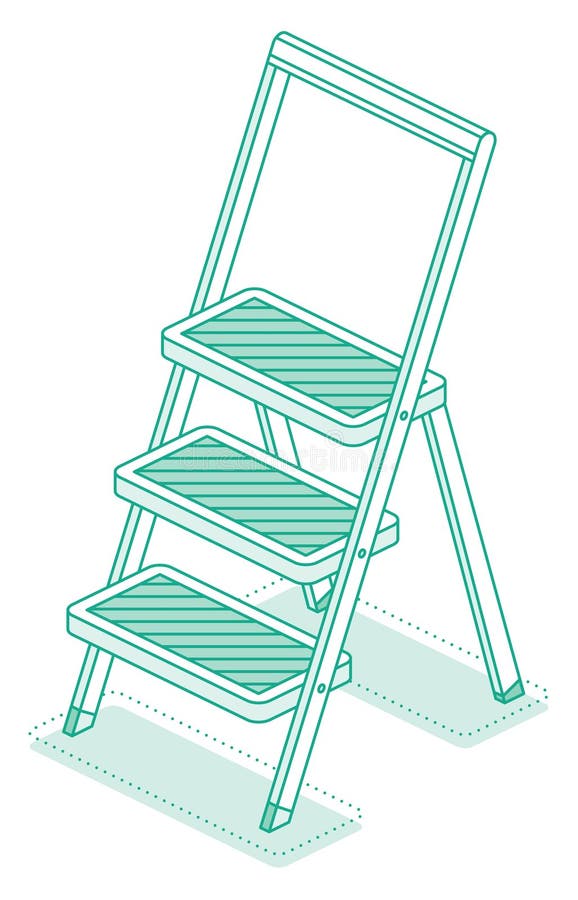 Stepladder Stock Illustrations – 5,666 Stepladder Stock Illustrations ...