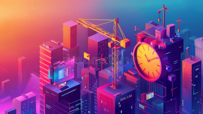 This is an Isometric Landing Page for a Website Under Construction. a ... This is an Isometric Landing Page for a Website Under Construction. a ...