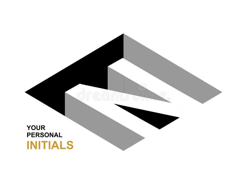 Cube Emblem Letter N Stock Illustrations – 75 Cube Emblem Letter N ...