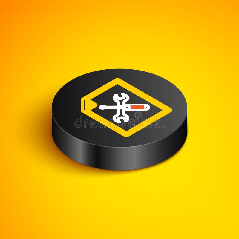 Isometric Line File Document with Screwdriver and Wrench Icon Isolated ... Isometric Line File Document with Screwdriver and Wrench Icon Isolated ...