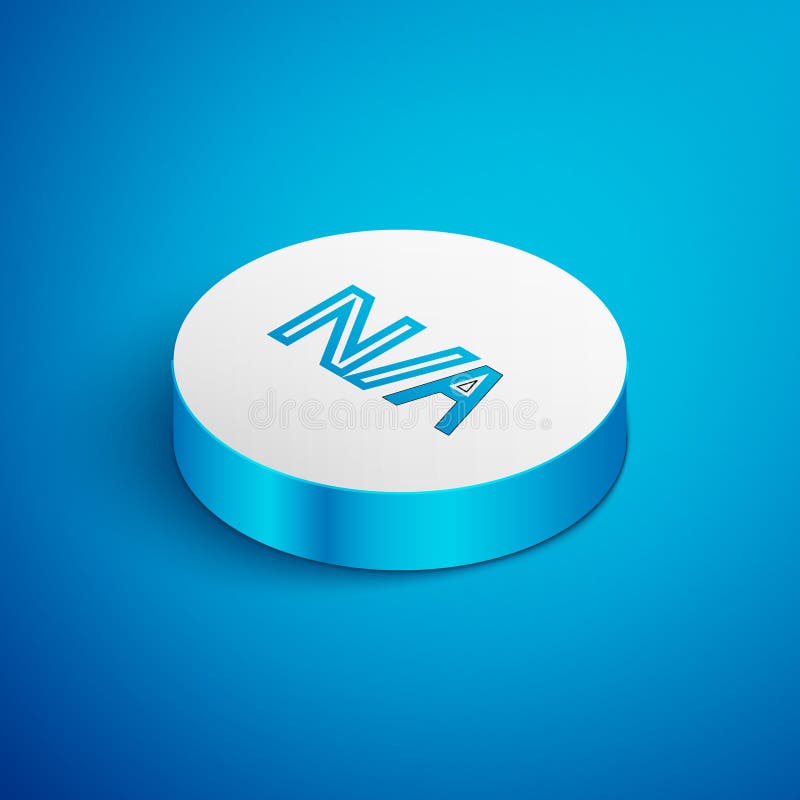 Set Line Not Applicable Icon Isolated on Black and White Background ...