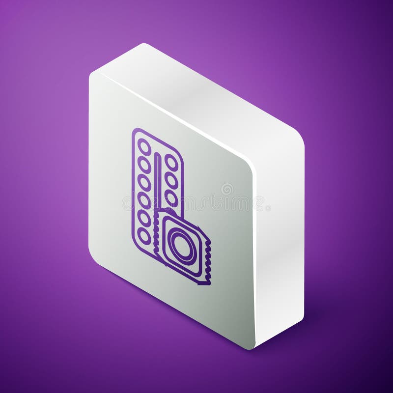 Birth Control Pills Isometric Icon Stock Illustrations 64 Birth