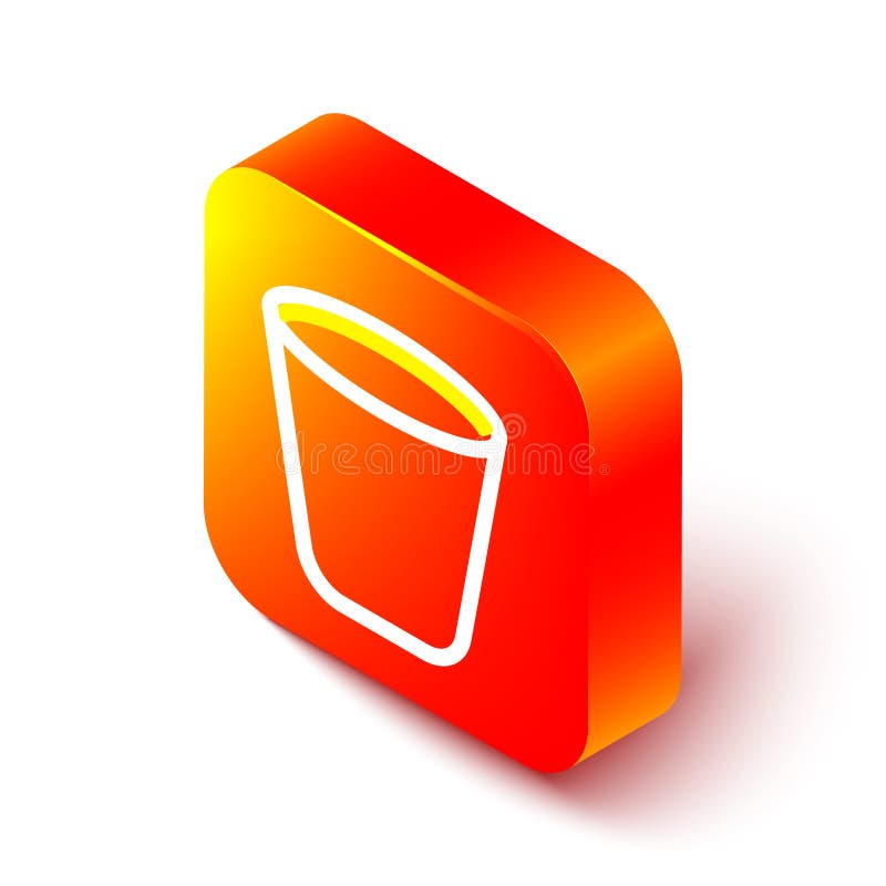 Isometric Line Trash Can Icon Isolated on White Background. Garbage Bin ... Isometric Line Trash Can Icon Isolated on White Background. Garbage Bin ...