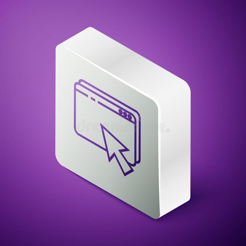 Isometric Line Web Design and Development Concepts Icon Isolated on ...