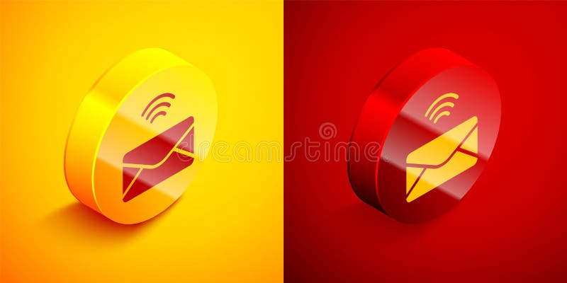 Orange Email Icon Circle Stock Illustrations – 659 Orange Email Icon ...