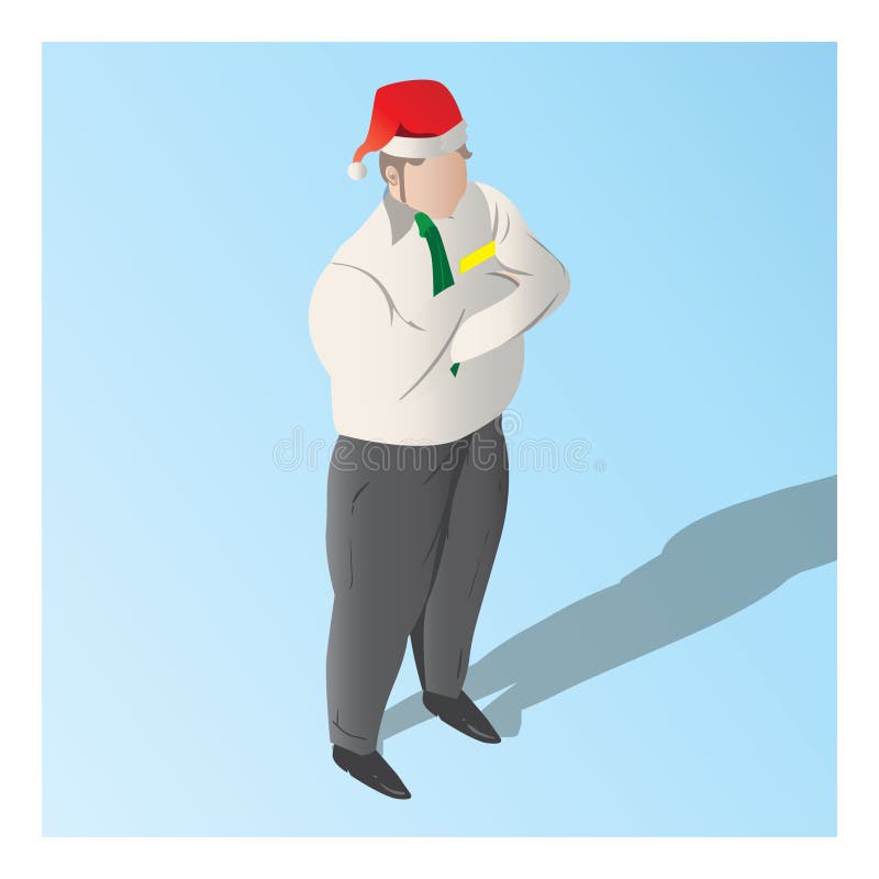 Isometric of a Man. Vector Illustration Decorative Design Stock Vector ...