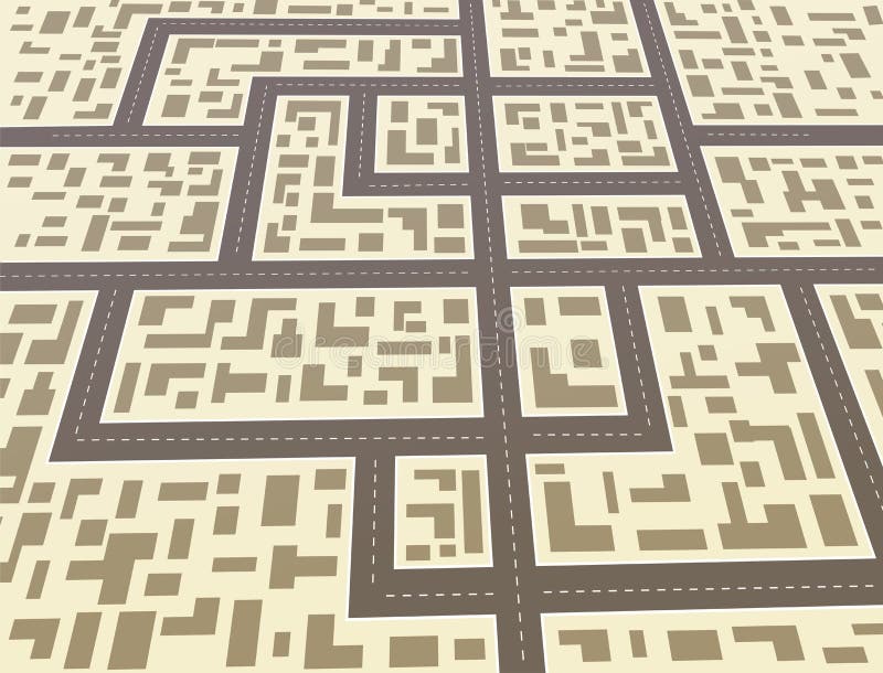 Isometric map stock vector. Illustration of house, land - 40643643