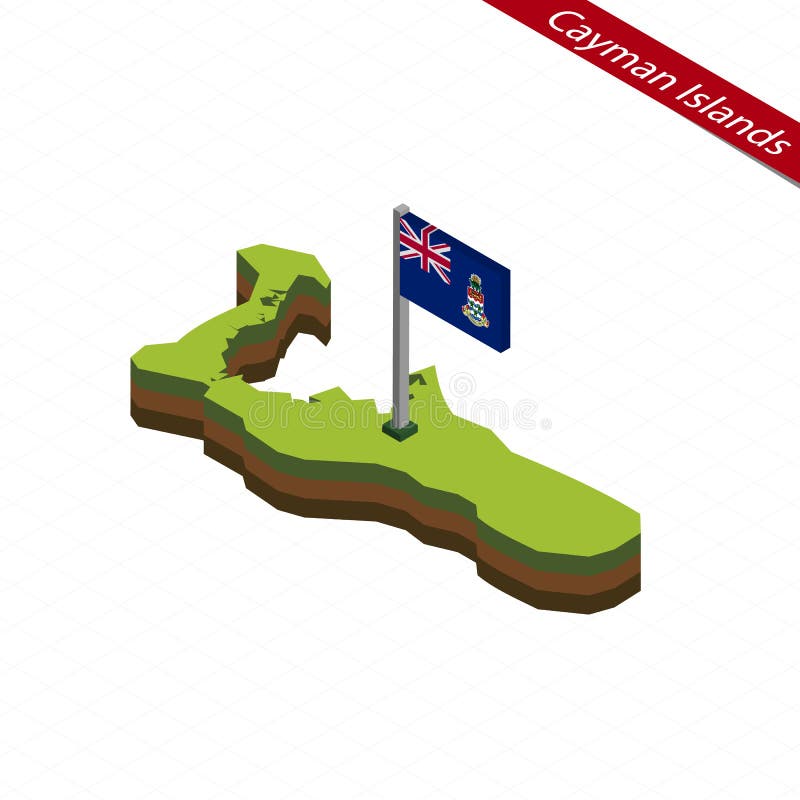 Cayman Islands Isometric Map Illustration Stock Illustrations – 11 ...