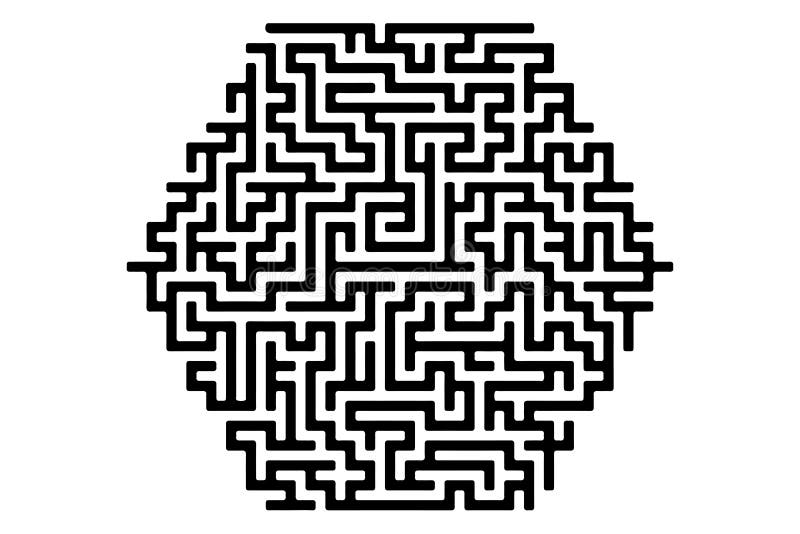 Isometric Maze, Labyrinth Solution Concept Vector Illustration. Stock ... Isometric Maze, Labyrinth Solution Concept Vector Illustration. Stock ...