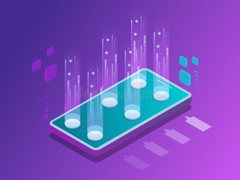 Isometric Developing Programming And Coding Technologies Website