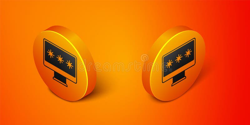 Access User Account. Vector Color Icon. Stock Vector - Illustration of ...
