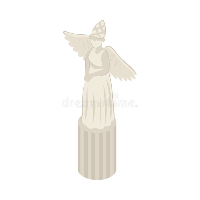 Isometric Monument Icon stock vector. Illustration of contour - 272630701