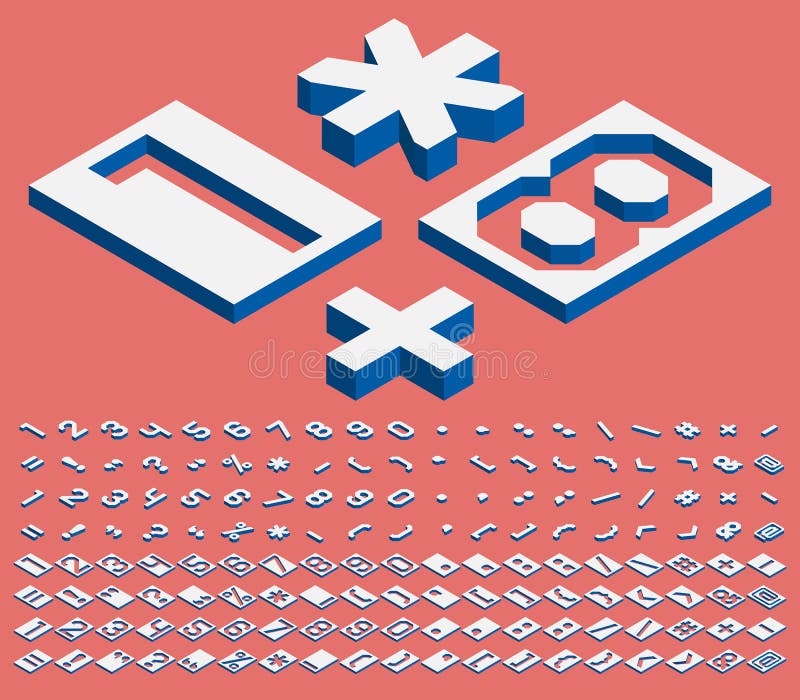 Numbers Punctuation Marks Isometric Stock Illustrations – 57 Numbers ... Numbers Punctuation Marks Isometric Stock Illustrations – 57 Numbers ...