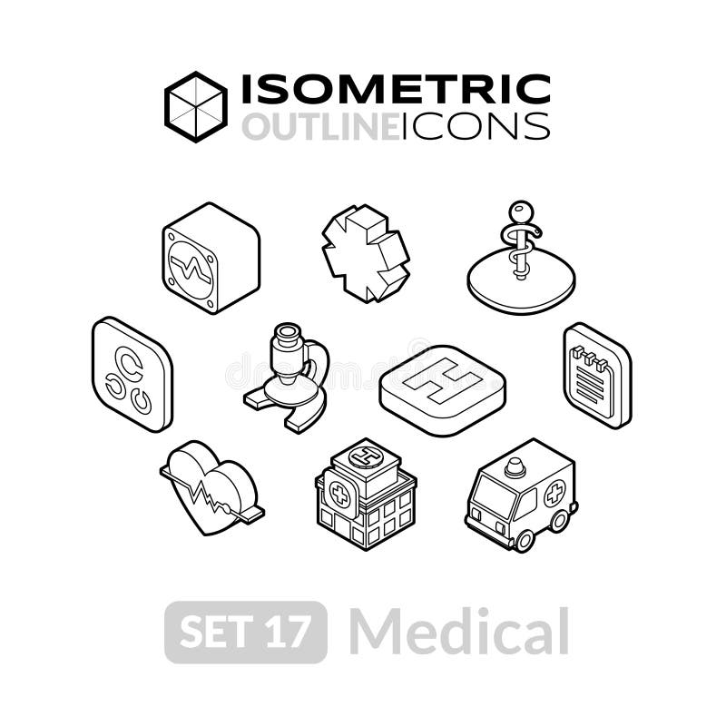 Isometric Outline Icons, Vector Set, Clothes. Thin Line Icons. Stock ... Isometric Outline Icons, Vector Set, Clothes. Thin Line Icons. Stock ...