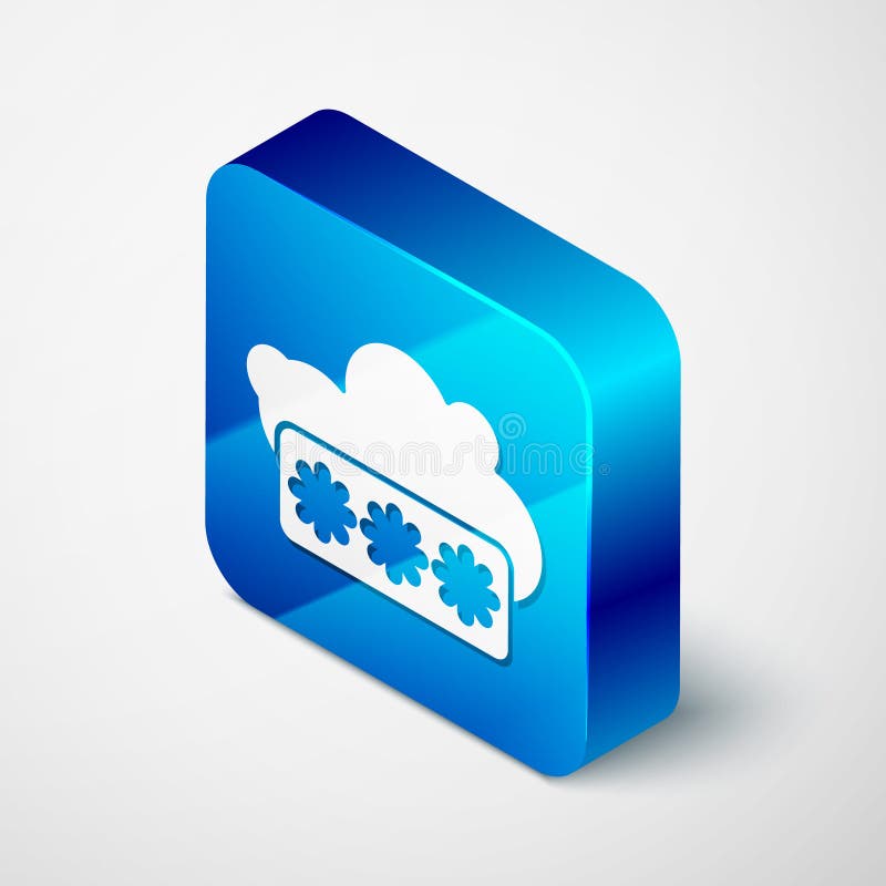 3D Isometric Privacy and Data Protection Concept with Hero Protect Data ...