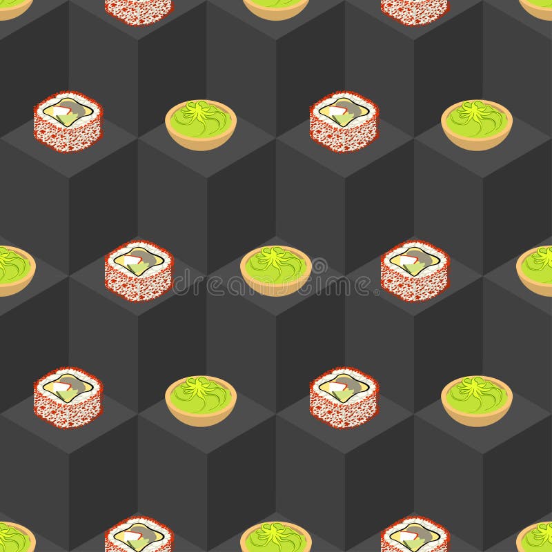 Isometric pattern stock vector. Illustration of artificial - 267893188