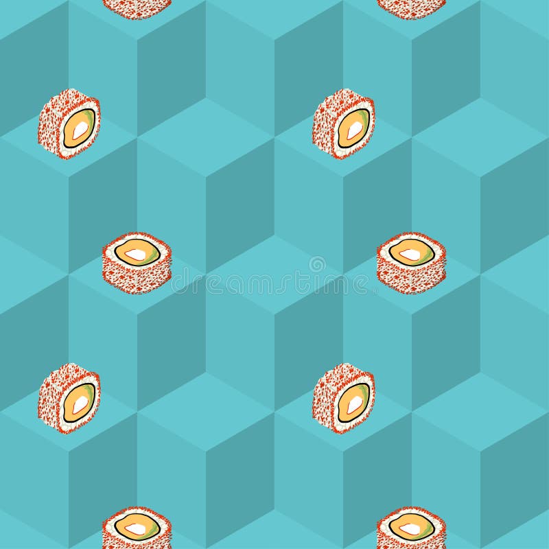 Isometric pattern stock vector. Illustration of volume - 267893201