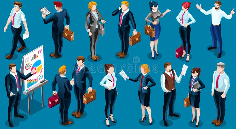 Isometric People Icon Stock Illustrations – 64,423 Isometric People ...