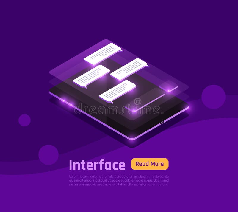 Workspace Interfaces Isometric Composition Stock Vector - Illustration ... Workspace Interfaces Isometric Composition Stock Vector - Illustration ...