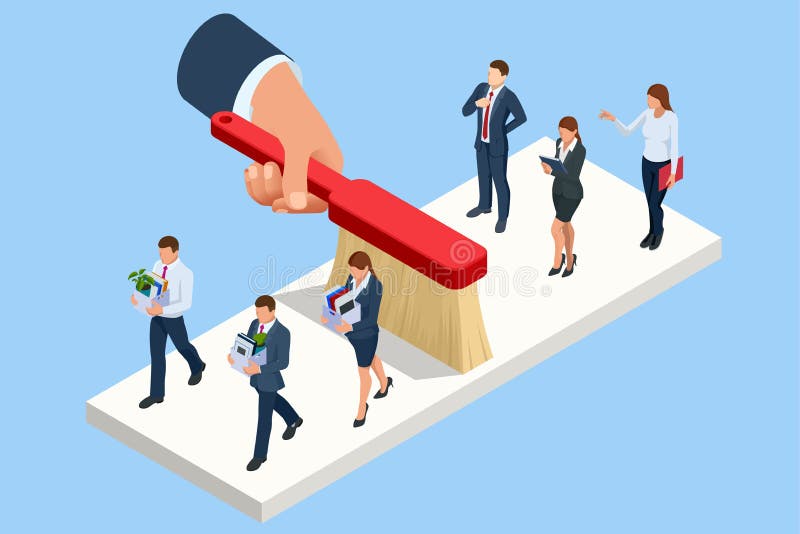 Workforce Reduction Stock Illustrations – 110 Workforce Reduction Stock ...