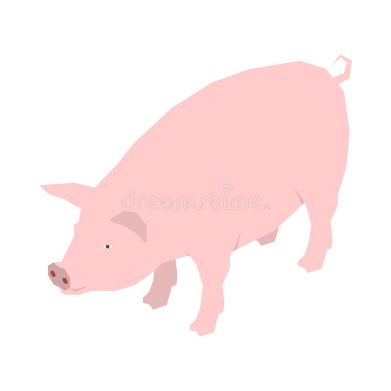 Isometric Pig Stock Illustrations – 2,025 Isometric Pig Stock ...