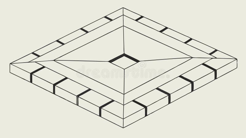 Isometric Planter Box, Garden and Landscape Element, Vector Design ...