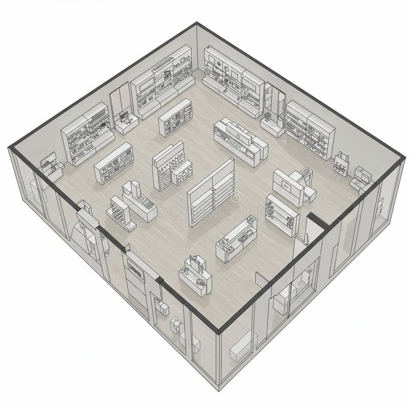 Organized Boutique Store Layout