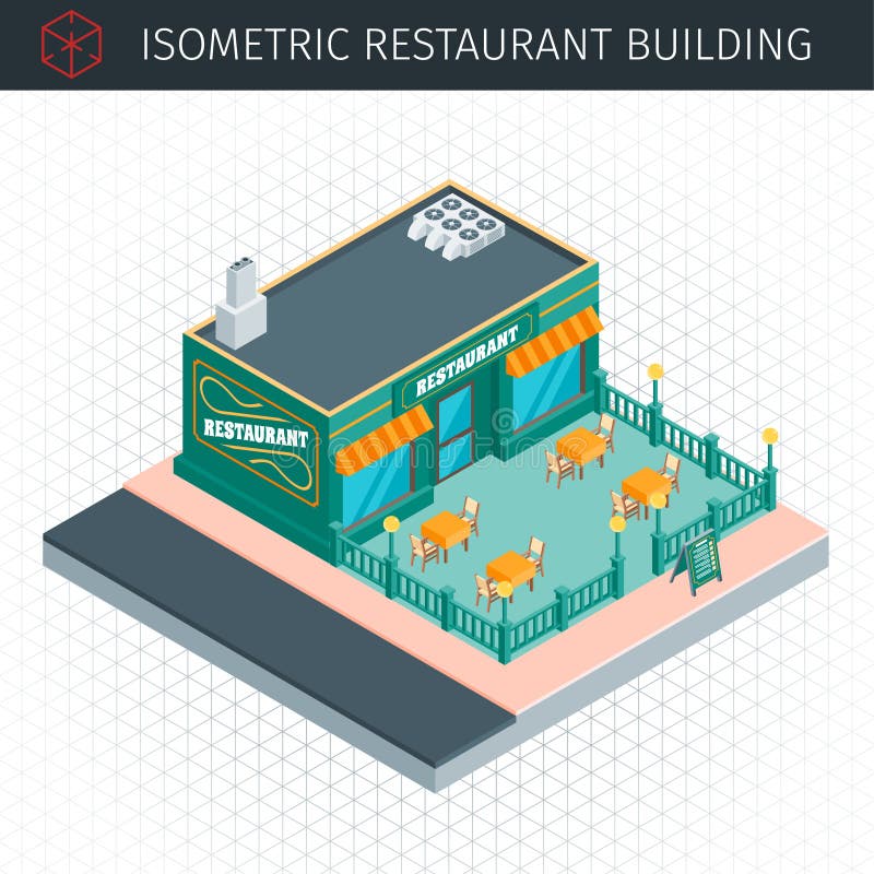 Isometric Restaurant Stock Illustrations – 34,577 Isometric Restaurant ...