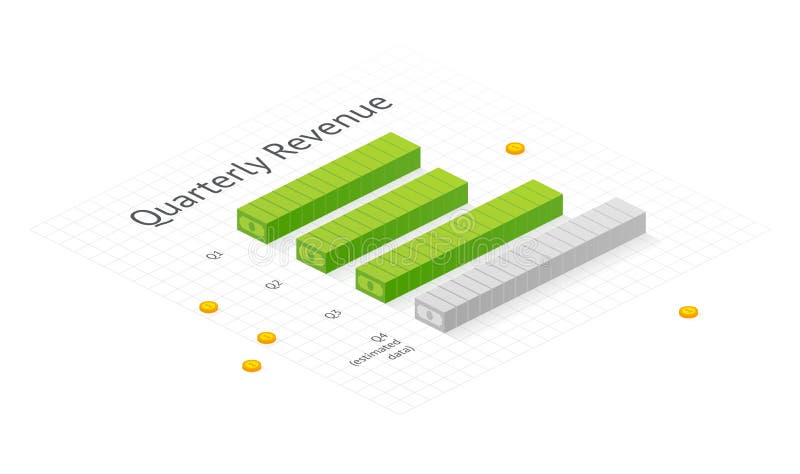 Quarter Graph Stock Illustrations – 954 Quarter Graph Stock ...