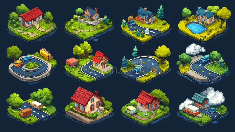 Road Signs Isometric Set Street Object Highway Stock Photos - Free & Royalty-Free Stock Photos ...