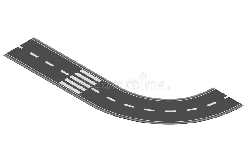 Isometric Road Element for Highway City Street Map Traffic Creation ... Isometric Road Element for Highway City Street Map Traffic Creation ...